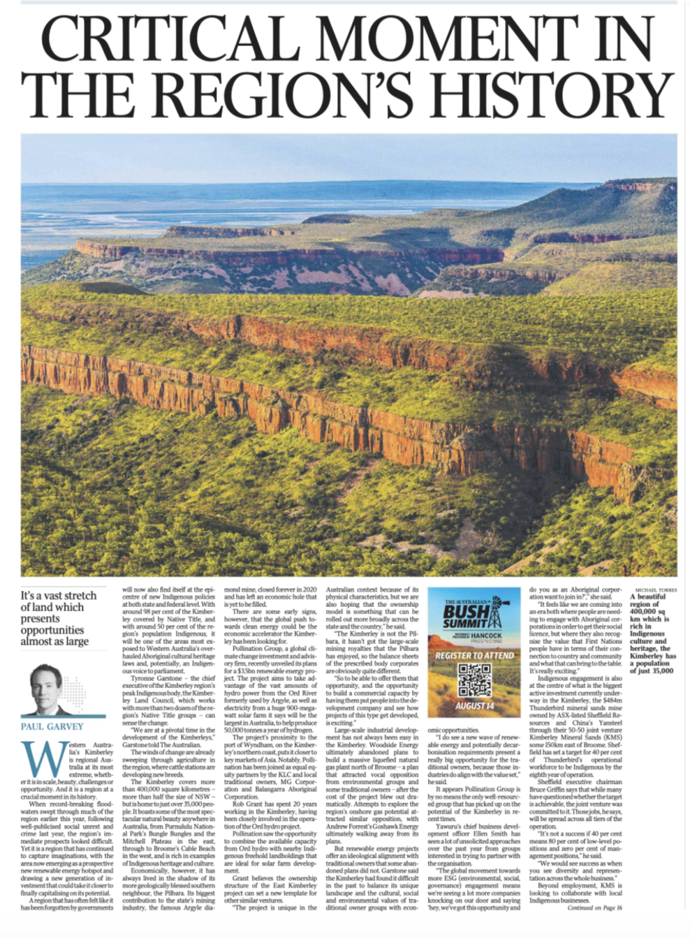 Critical moment in the region's history - Andev Project