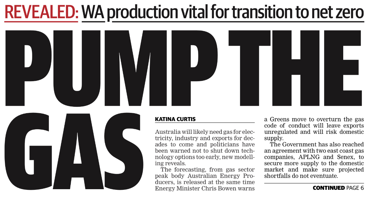 GAS CRUCIAL TO AUSTRALIA FOR DECADES TO COME, MODELLING REVEALS - Andev ...