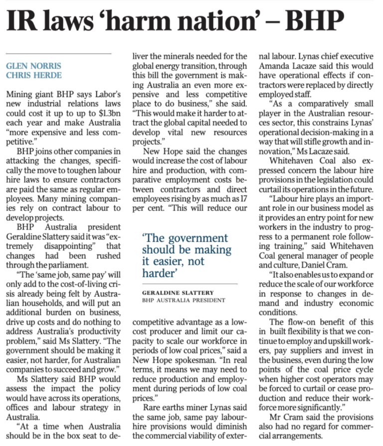 IR LAWS ‘HARM NATION’ - Andev Project