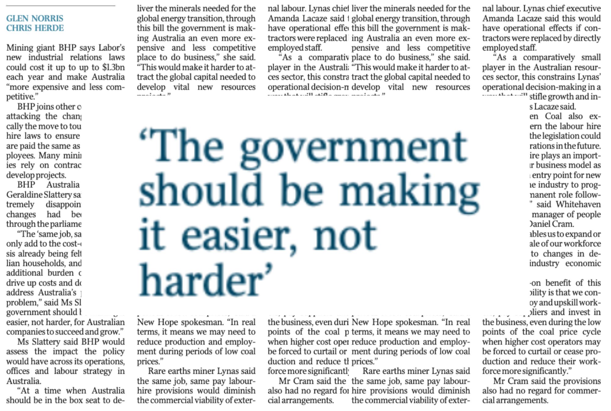 IR LAWS ‘HARM NATION’ - Andev Project