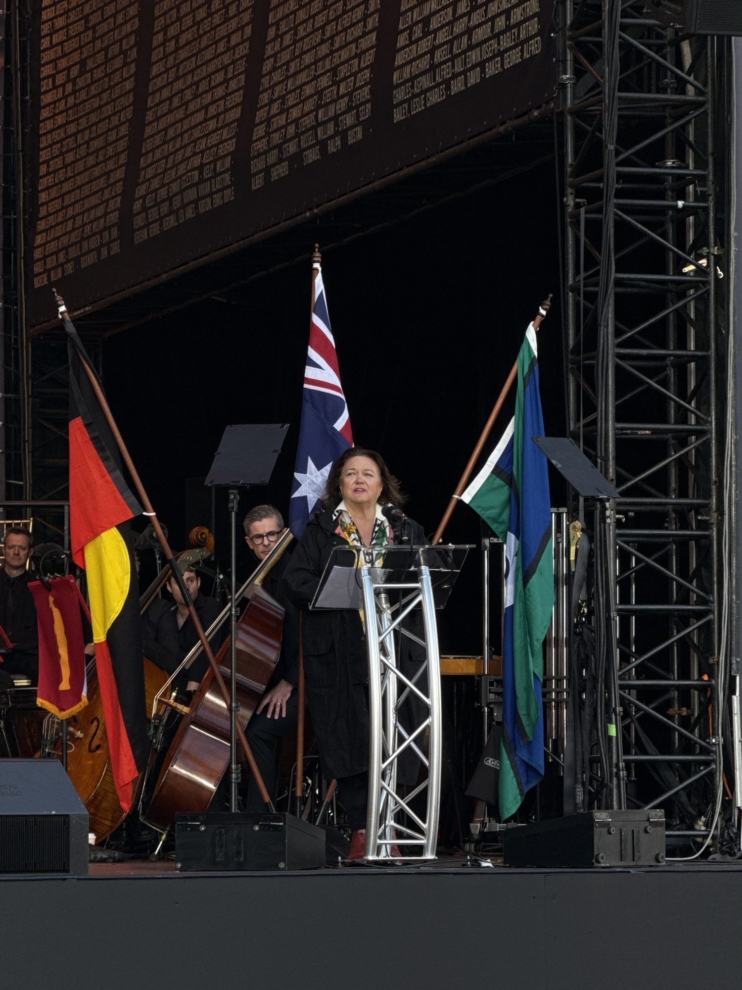 ANZAC Eve Sunset Speech by Mrs Gina Rinehart 2025 - Andev Project